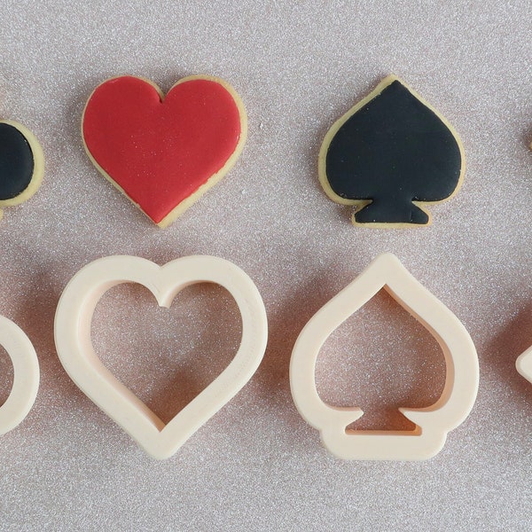 Playing Card Cookie Cutter - Etsy