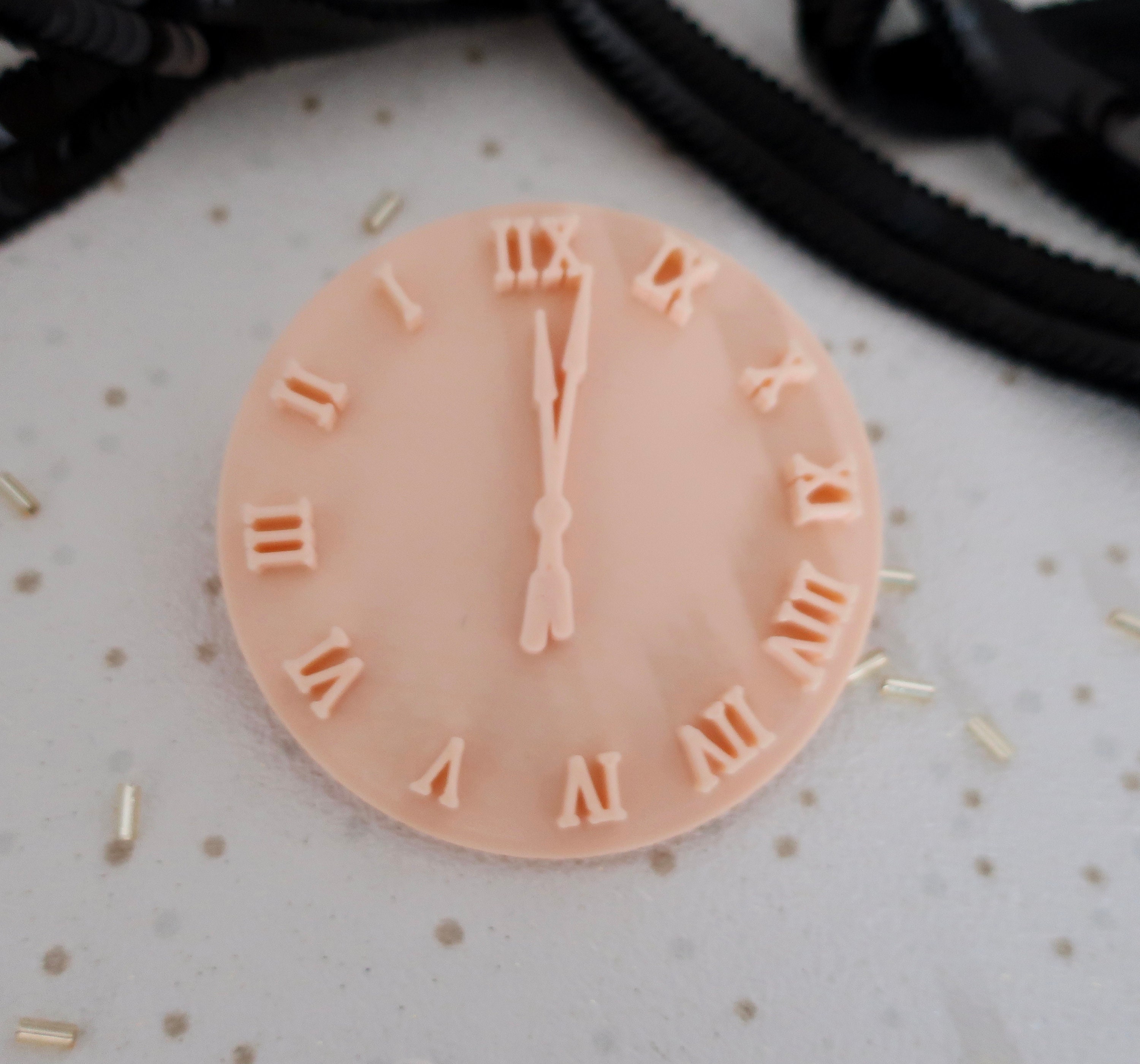 Clock Face Fondant Embosser / Stamp Cookies & Cupcakes - Etsy