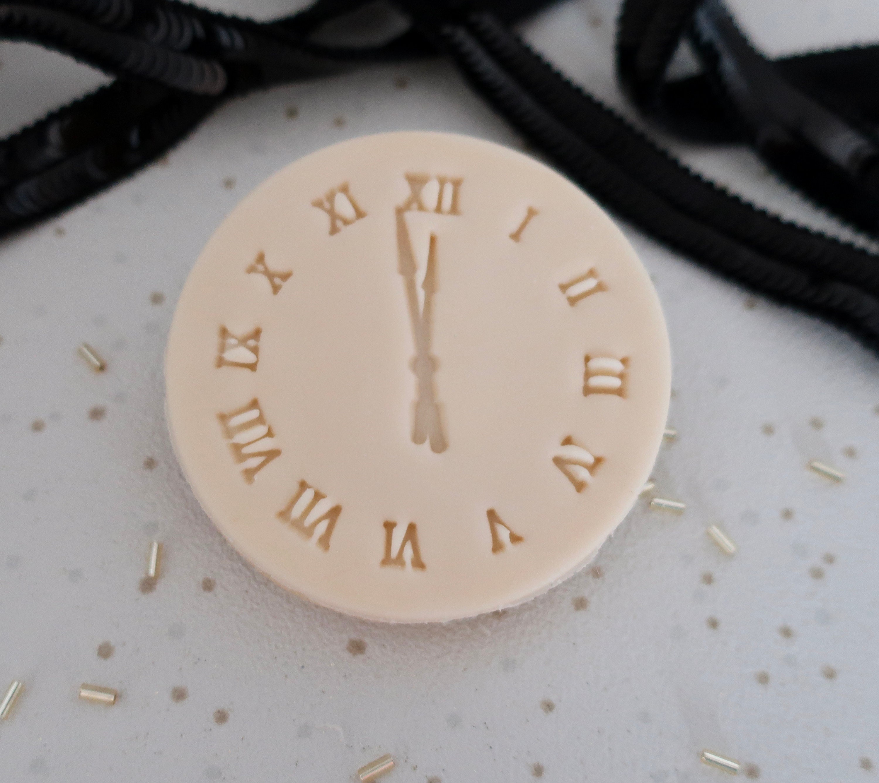 Clock Face Fondant Embosser / Stamp Cookies & Cupcakes - Etsy