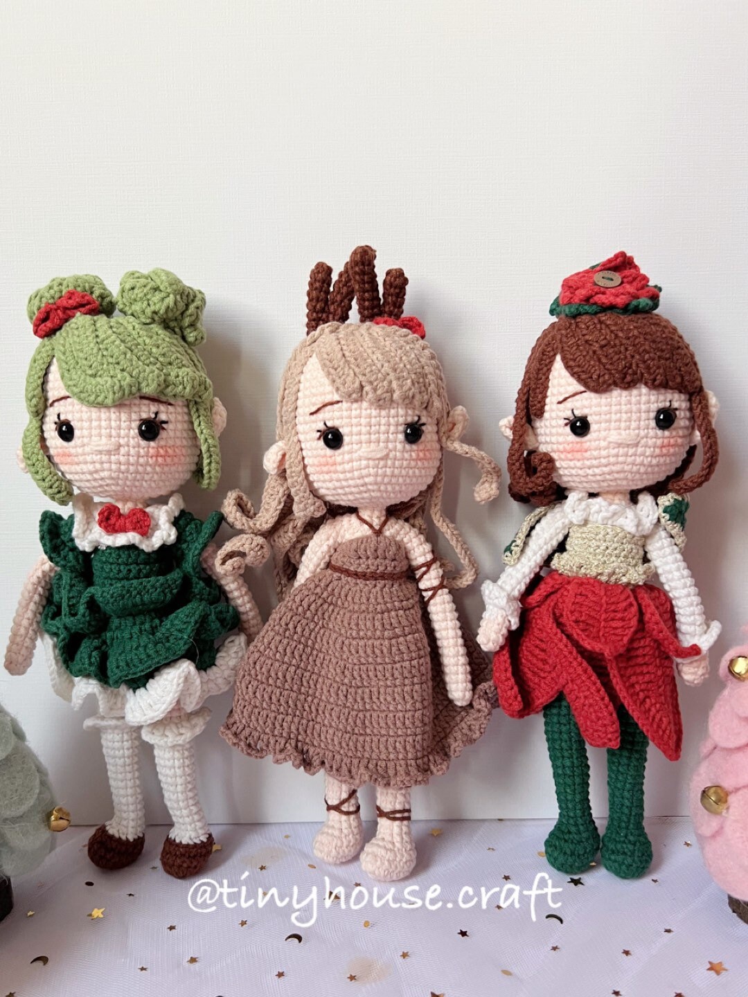 Crochet Doll, Handmade Doll, Green Frog Doll, Finished Toy, Christmas ...