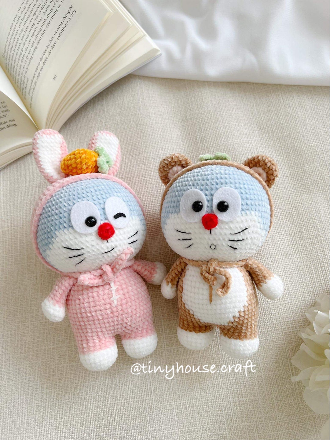 Doraemon Crochet / Doraemon Amigurumi/ Doraemon Plus Toy/handmade Gift ...