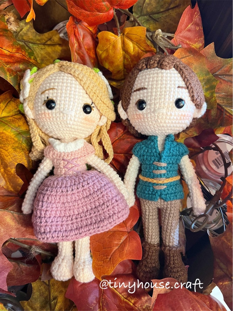 Crochet Rapunzel Doll Crochet Rapunzel Inspired Doll - Etsy