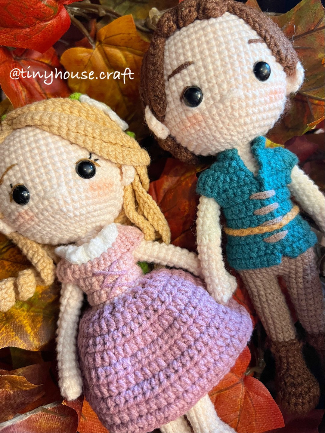 Crochet Rapunzel Doll, Crochet Rapunzel Inspired Doll, Rapunzel Crochet ...