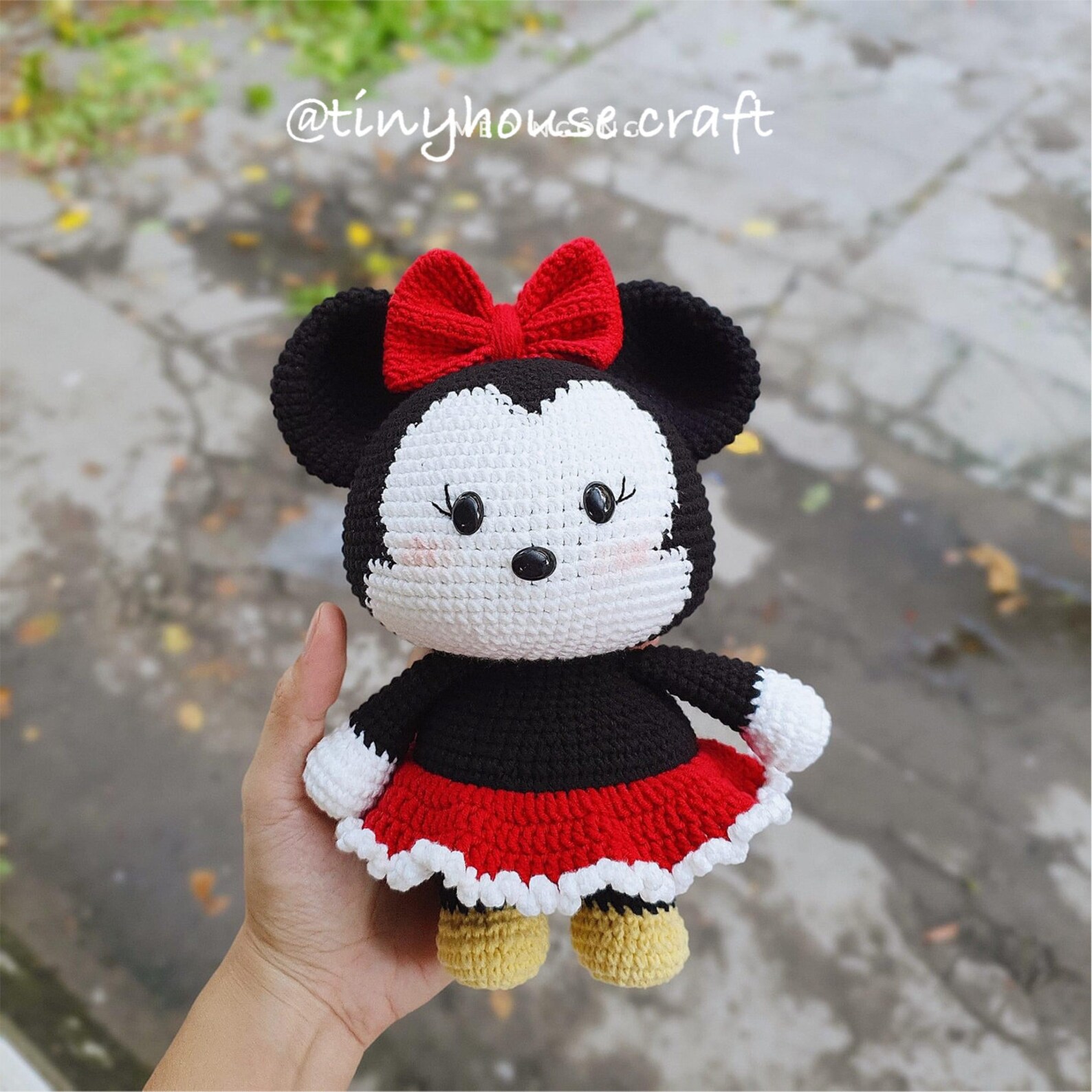 Mickey Disney Crochet Doll, Crochet Mickey, Mickey Crochet, Mickey ...