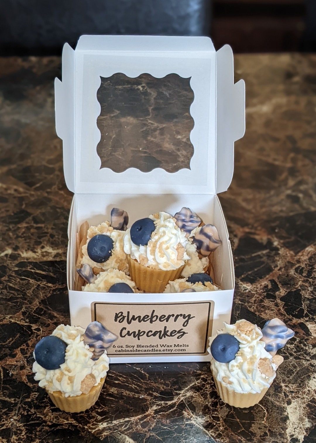 5 Pc. Wax Melts . Blueberry Cupcakes - Etsy