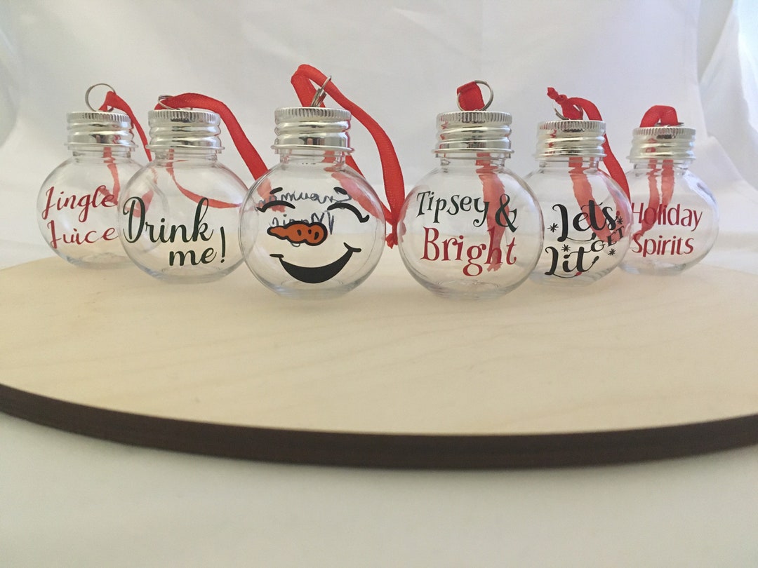 2 Oz Booze Balls, Alcohol Baubles, Holiday Drinks, Drinking Christmas ...