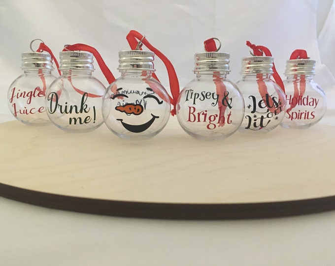 2 Oz Booze Balls, Alcohol Baubles, Holiday Drinks, Drinking Christmas ...
