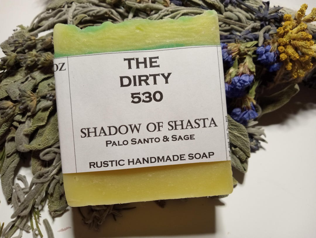 Shadow of Shasta Soap, Palo Santo and Sage Notes - Etsy