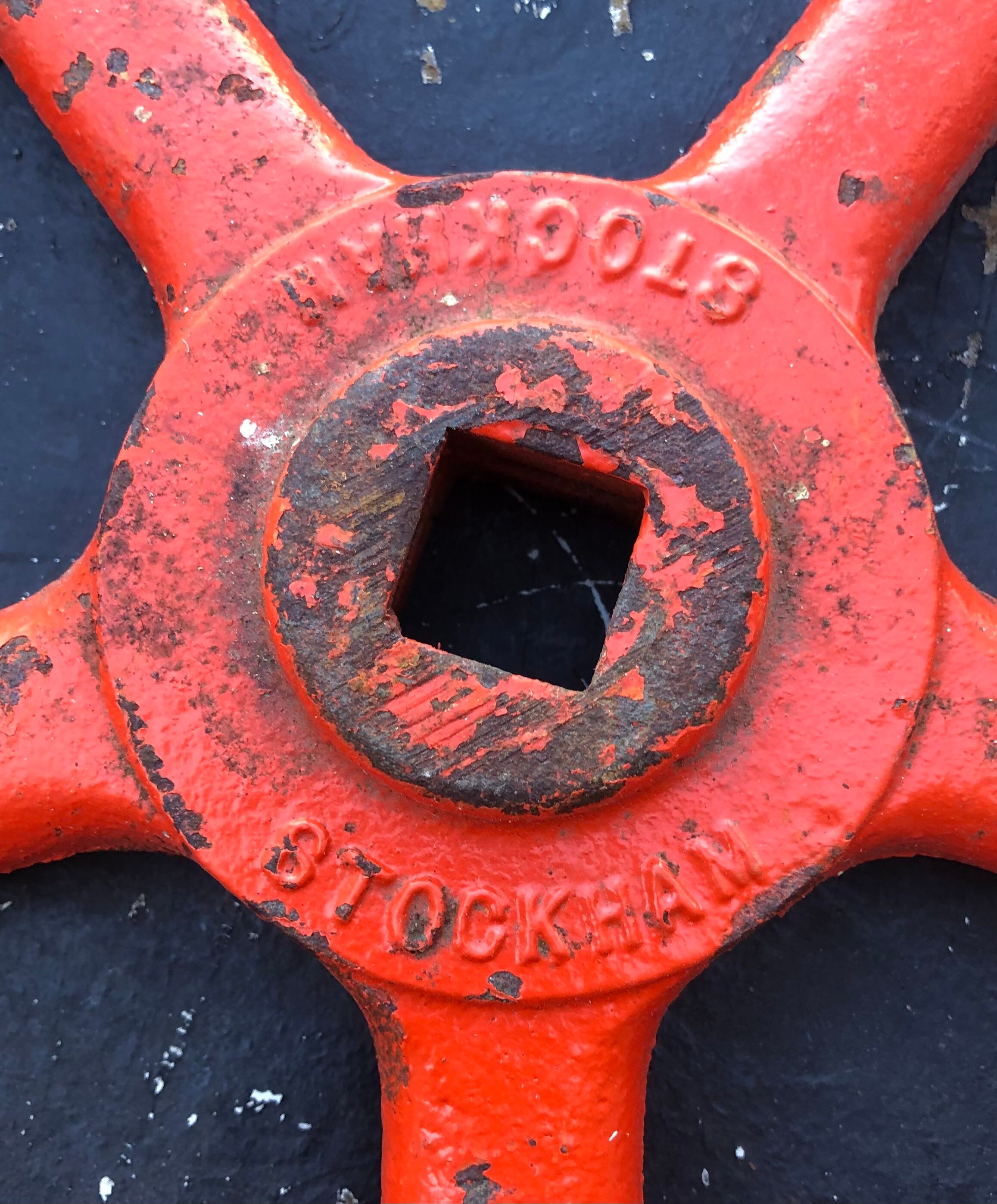 Vintage 12 Stockham Cast Iron Valve Wheel - Etsy