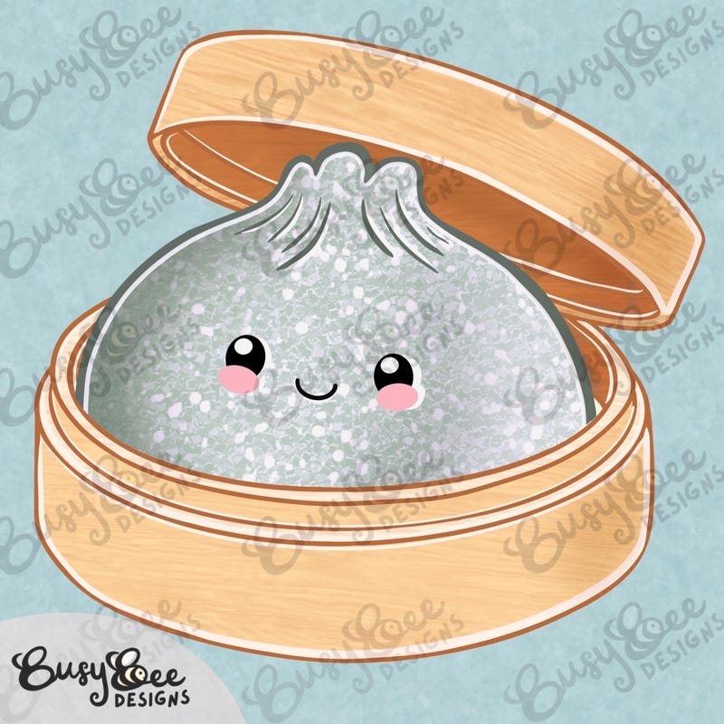 Squishy Dumpling Drawing - Etsy