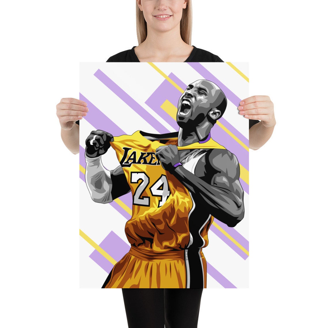 Kobe Bryant Print - Etsy