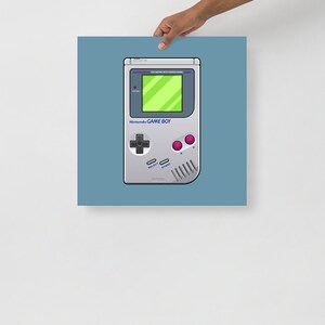 Game Boy Print - Etsy