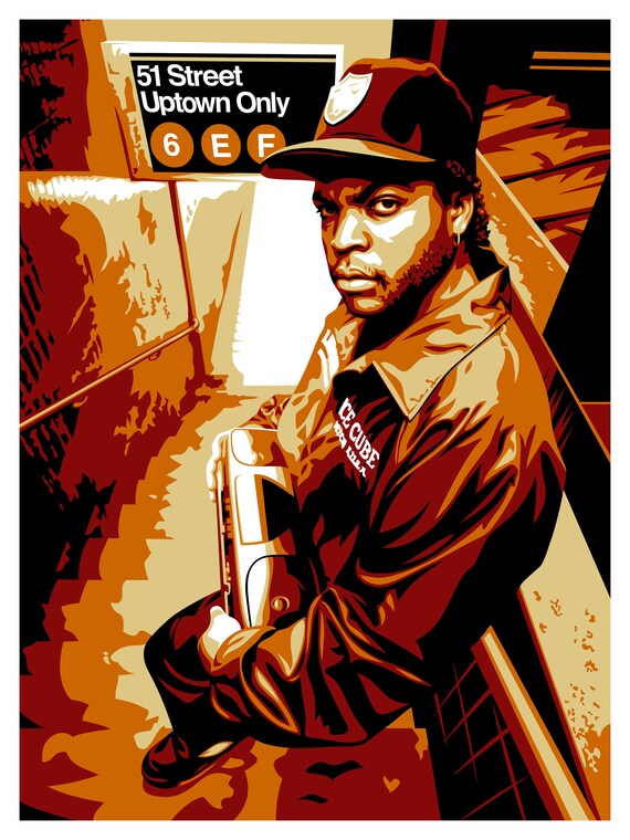 Ice Cube Print | Etsy