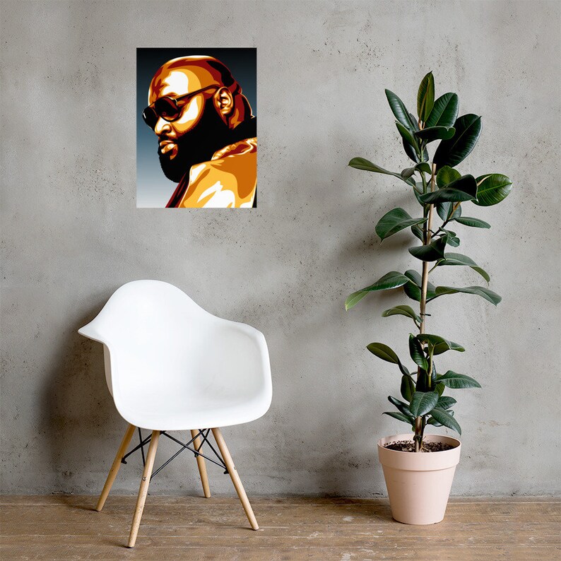 Rick Ross Print - Etsy