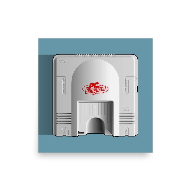 PC Engine Print - Etsy