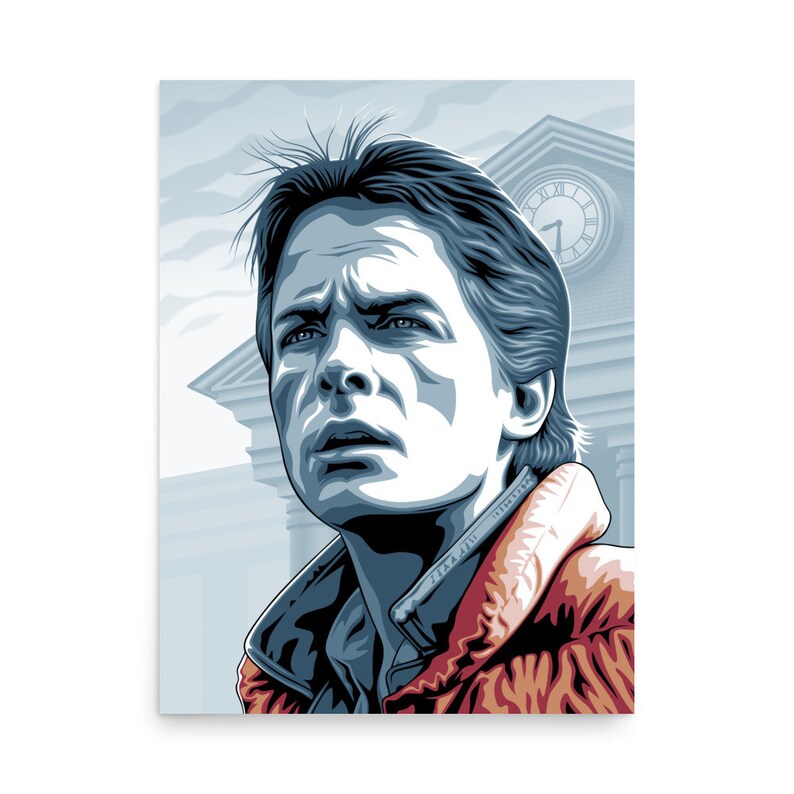 Marty Mcfly Print - Etsy