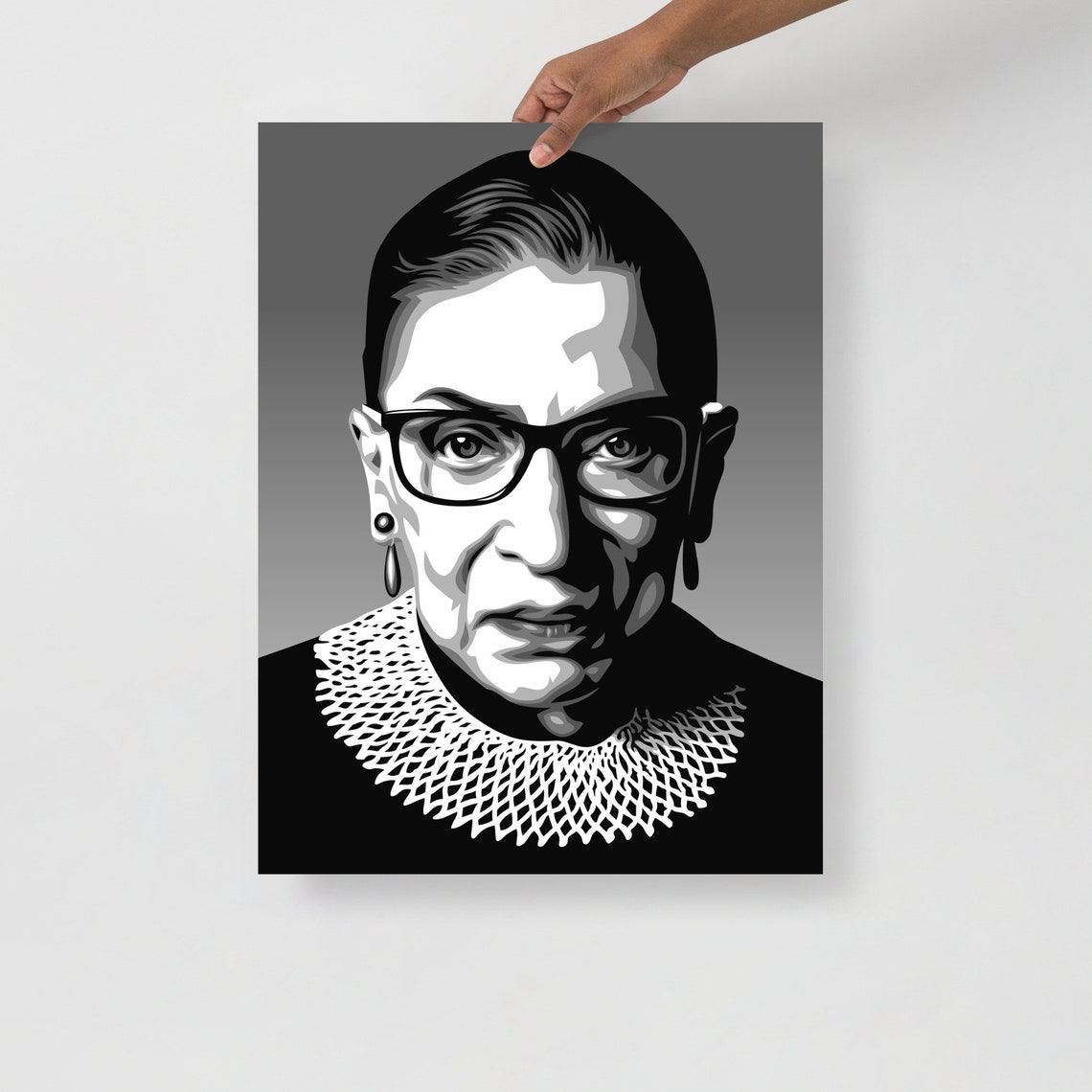 Ruth Bader Ginsberg Print - Etsy