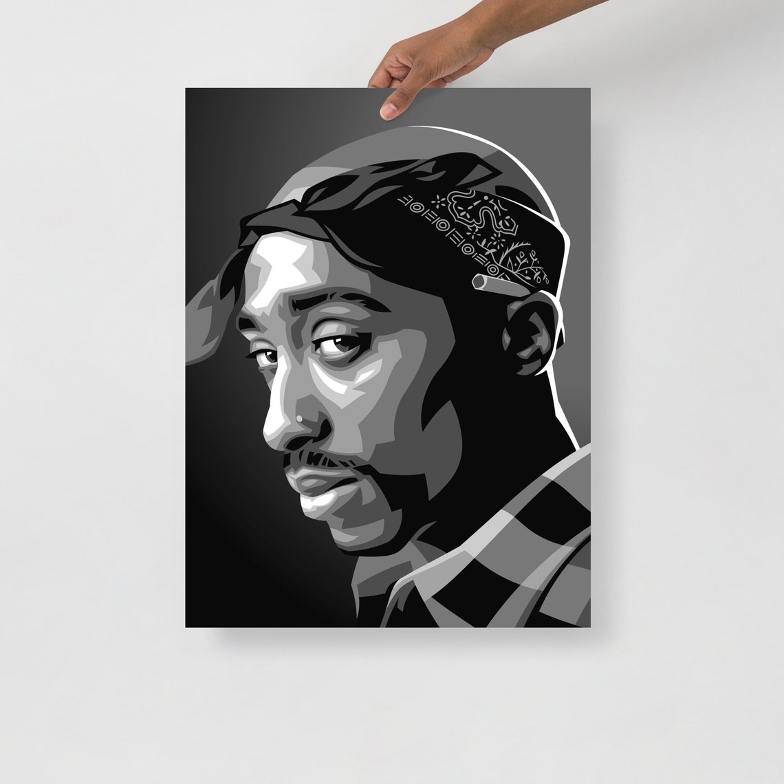 Tupac Print - Etsy