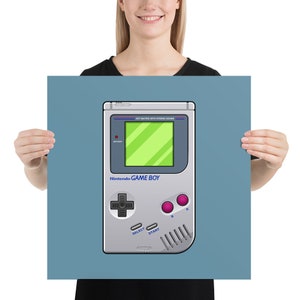Game Boy Print - Etsy