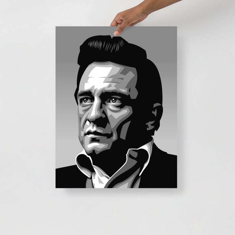 Johnny Cash Print - Etsy