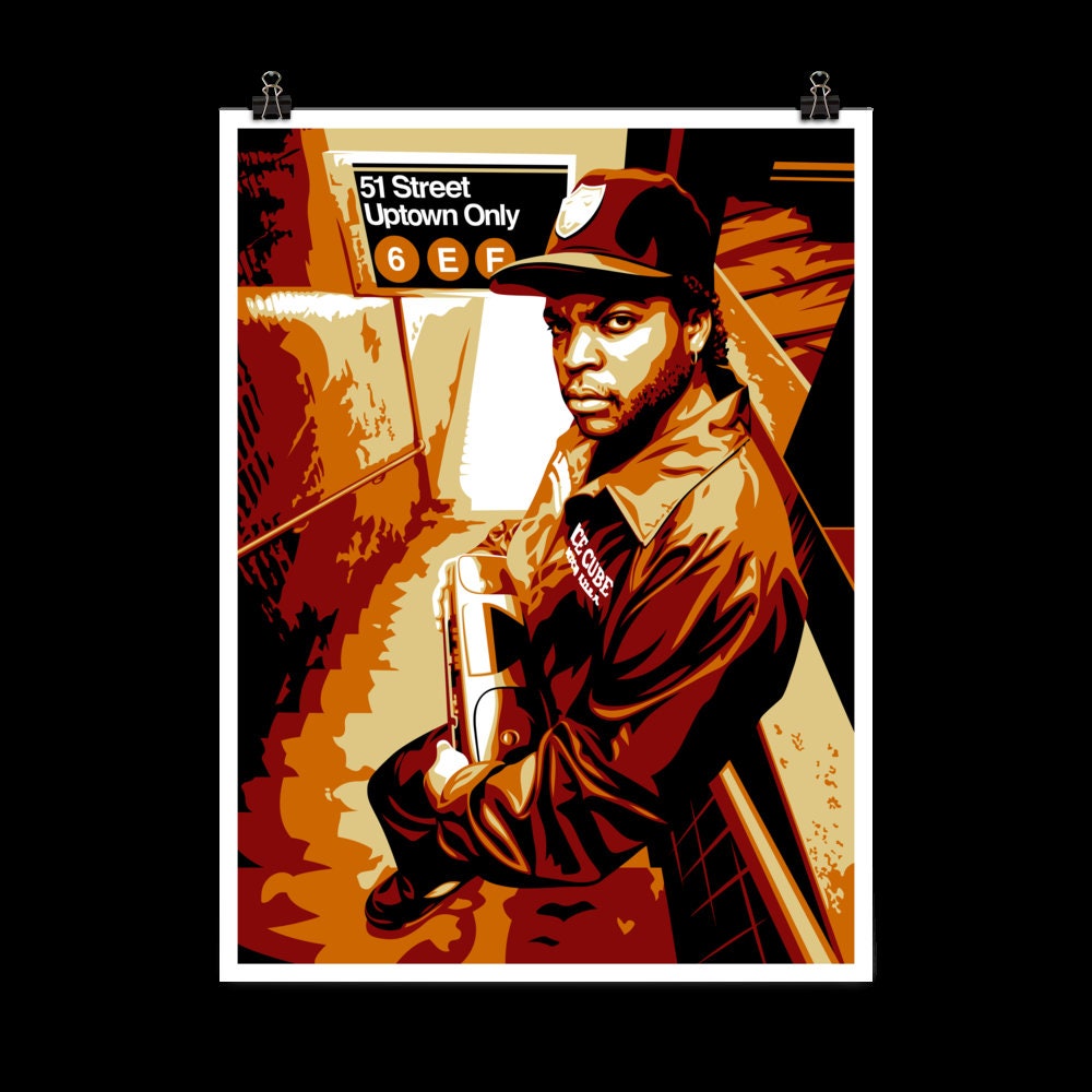 Ice Cube Print | Etsy