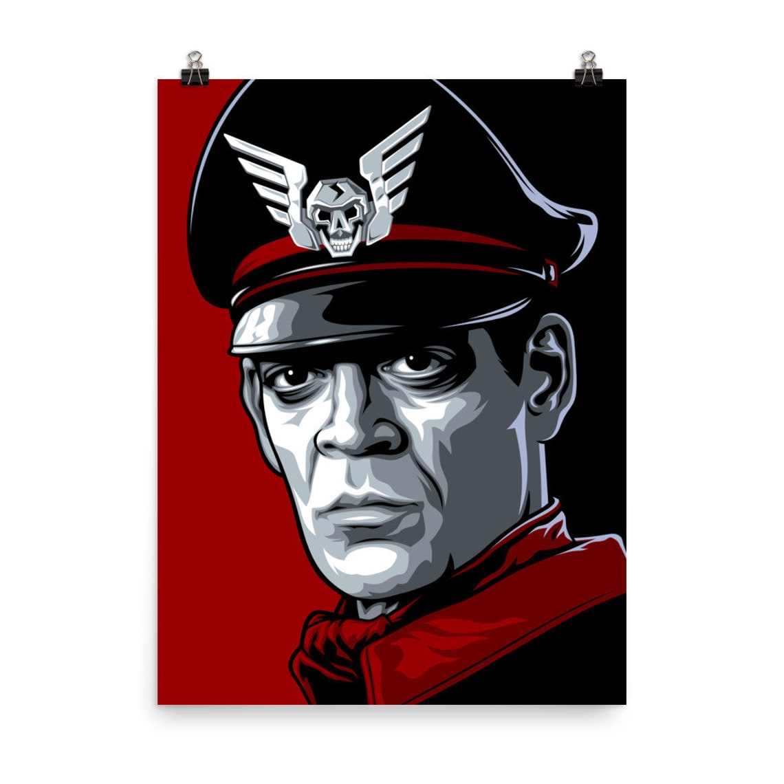 Raul Julia as M. Bison - Etsy