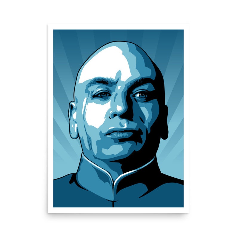 Dr. Evil Print - Etsy