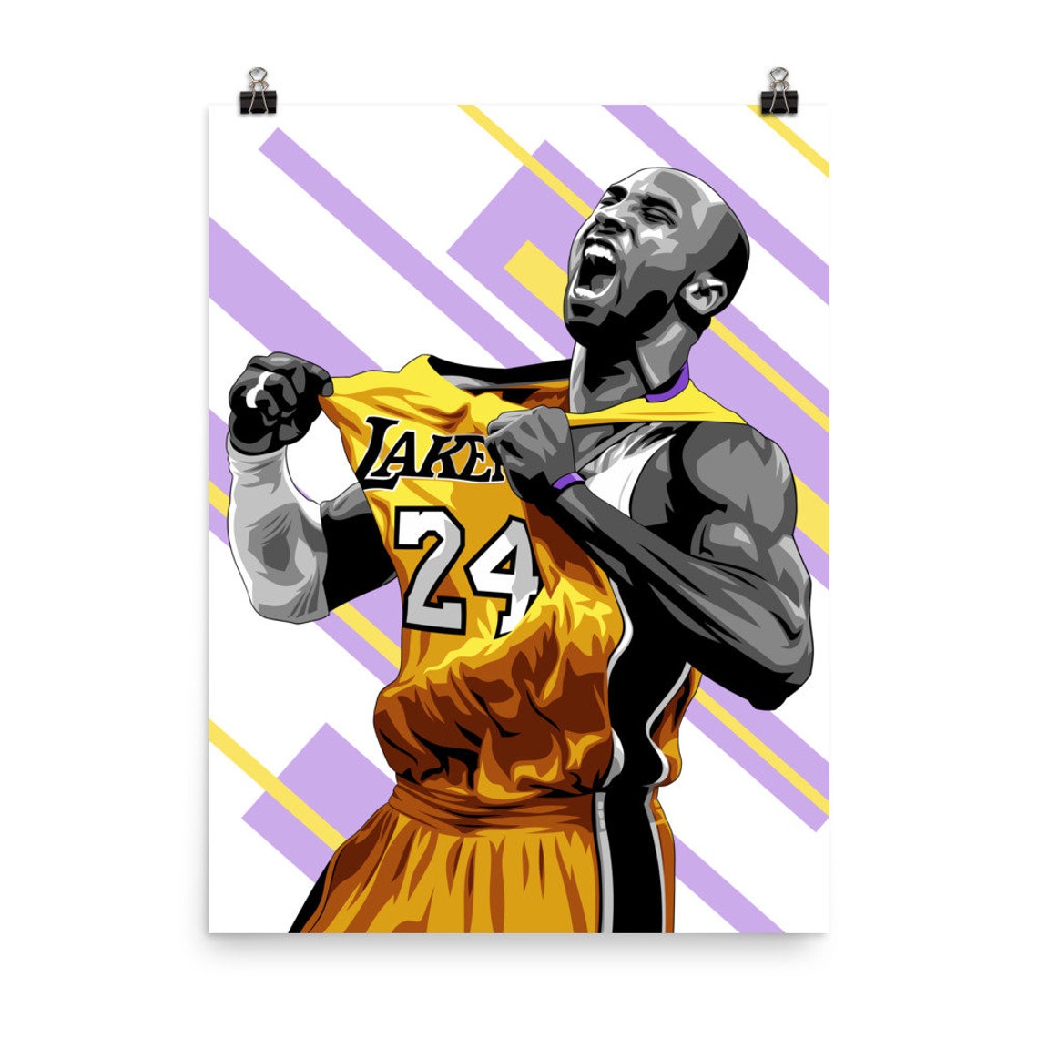 Kobe Bryant Print - Etsy