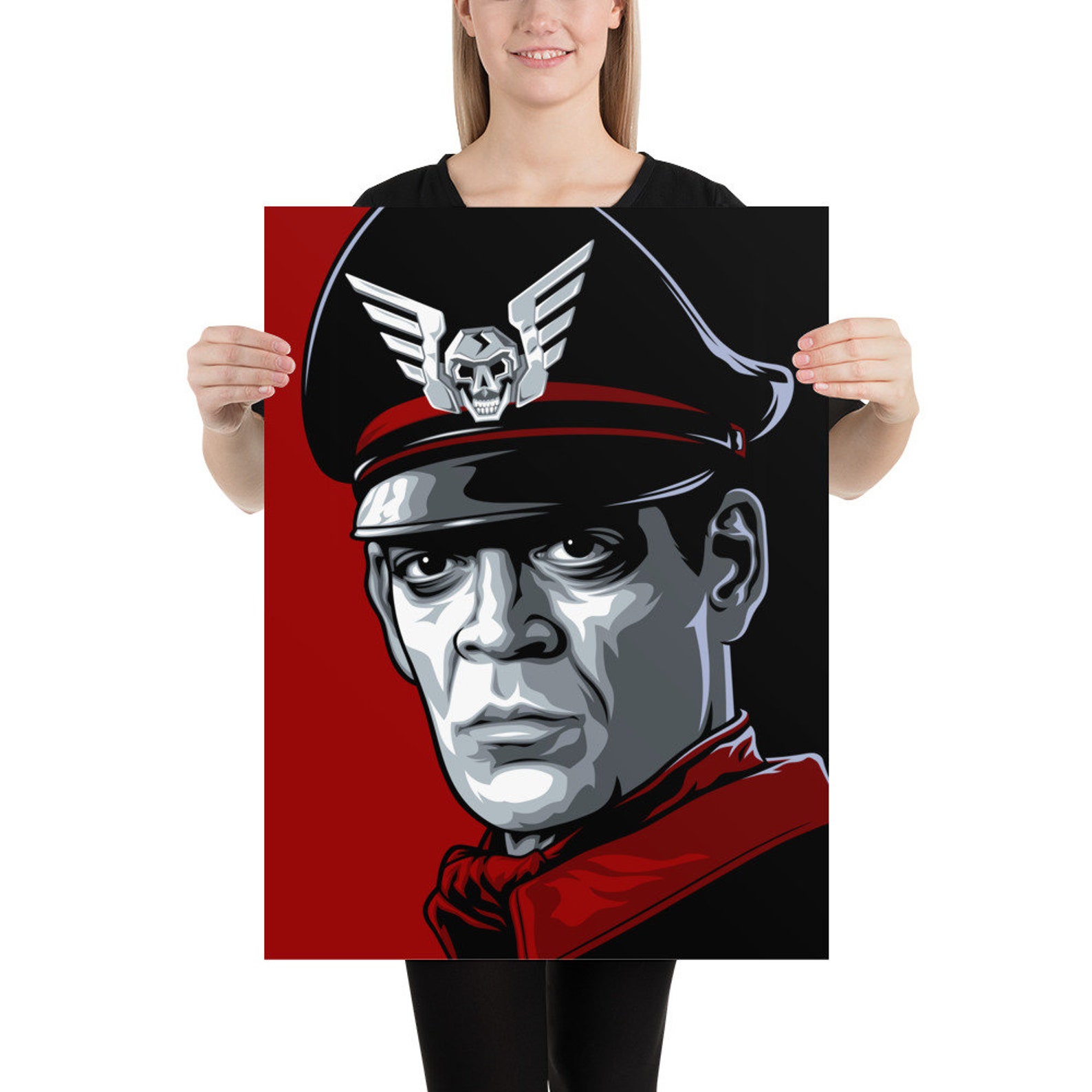 Raul Julia as M. Bison - Etsy