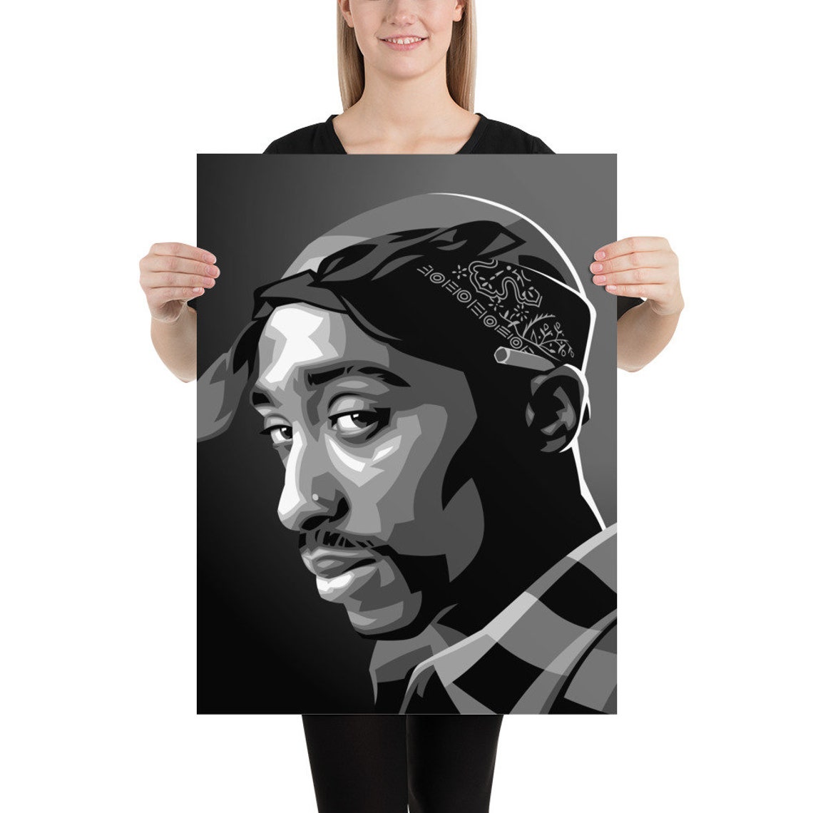 Tupac Print - Etsy