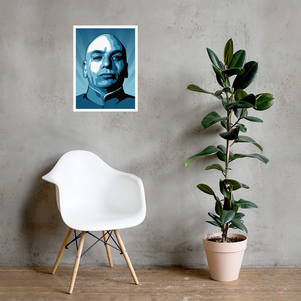 Dr. Evil Print - Etsy