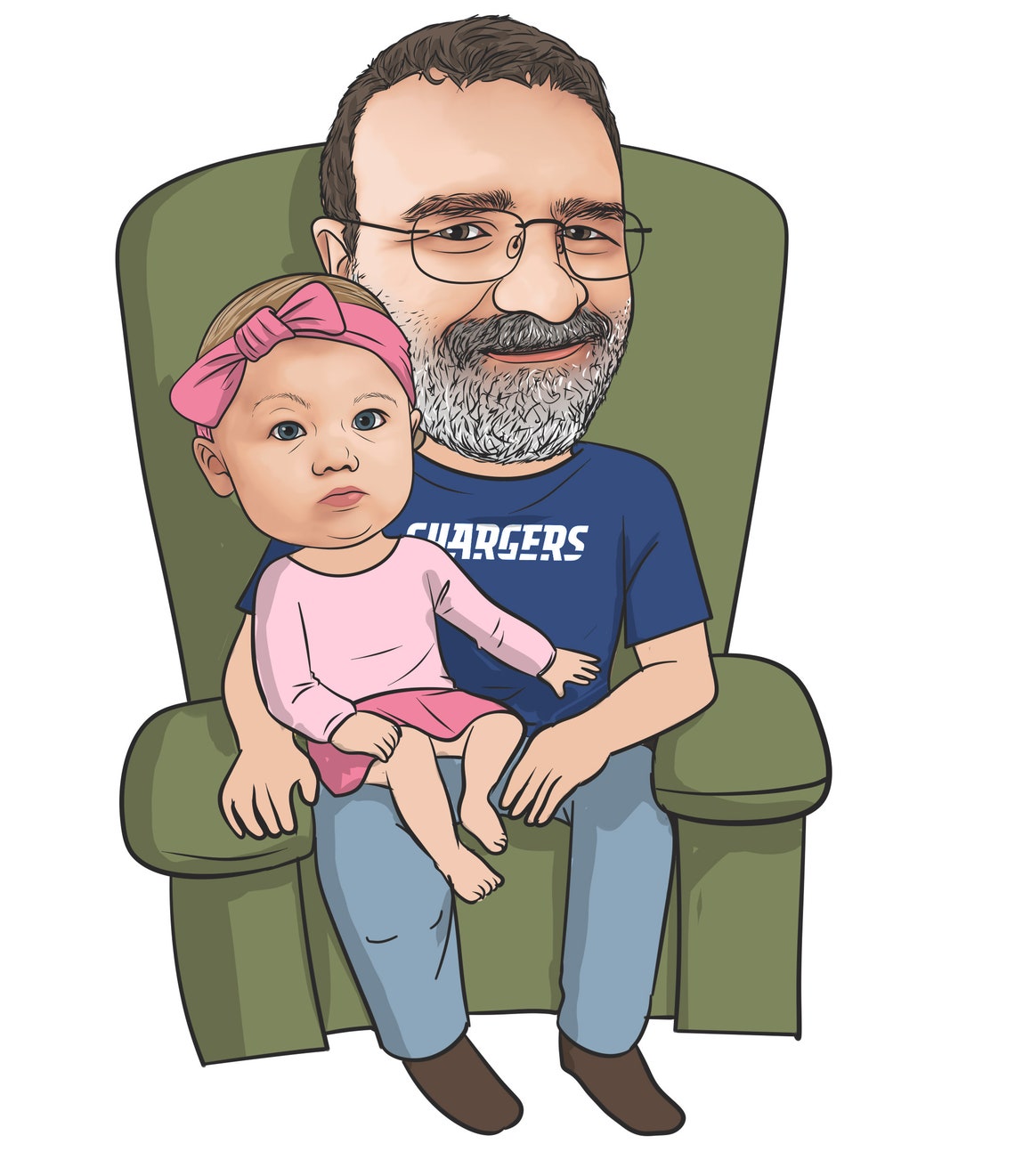 Retirement Caricature Drawings From Photos Teacher | Etsy