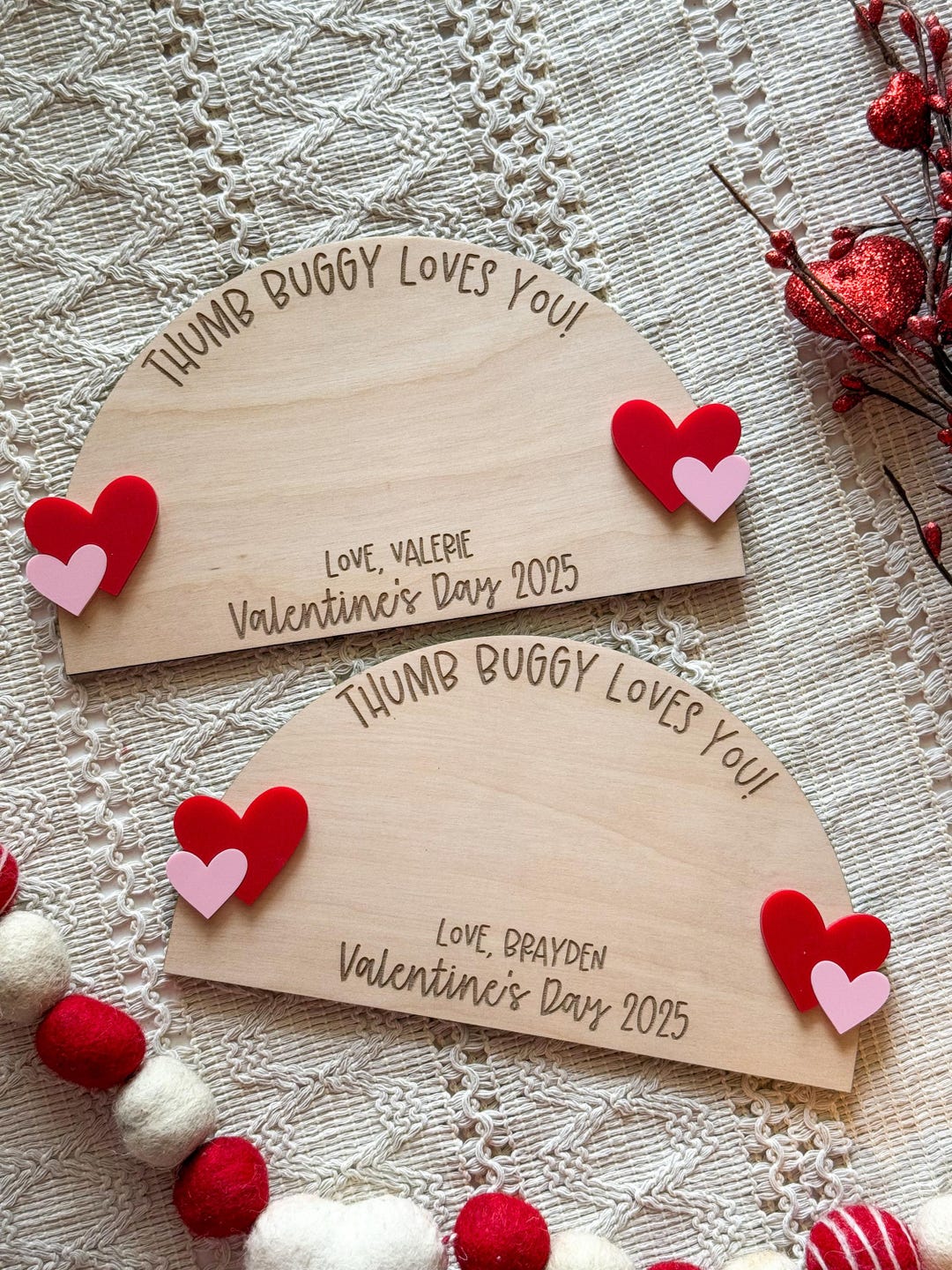 DIY Fingerprint Sign | Valentines Day Craft | Gifts for Valentines Day ...