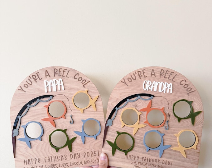 Father’s Day Photo Sign | Fishing Father’s Day Sign | Gifts for Dad ...