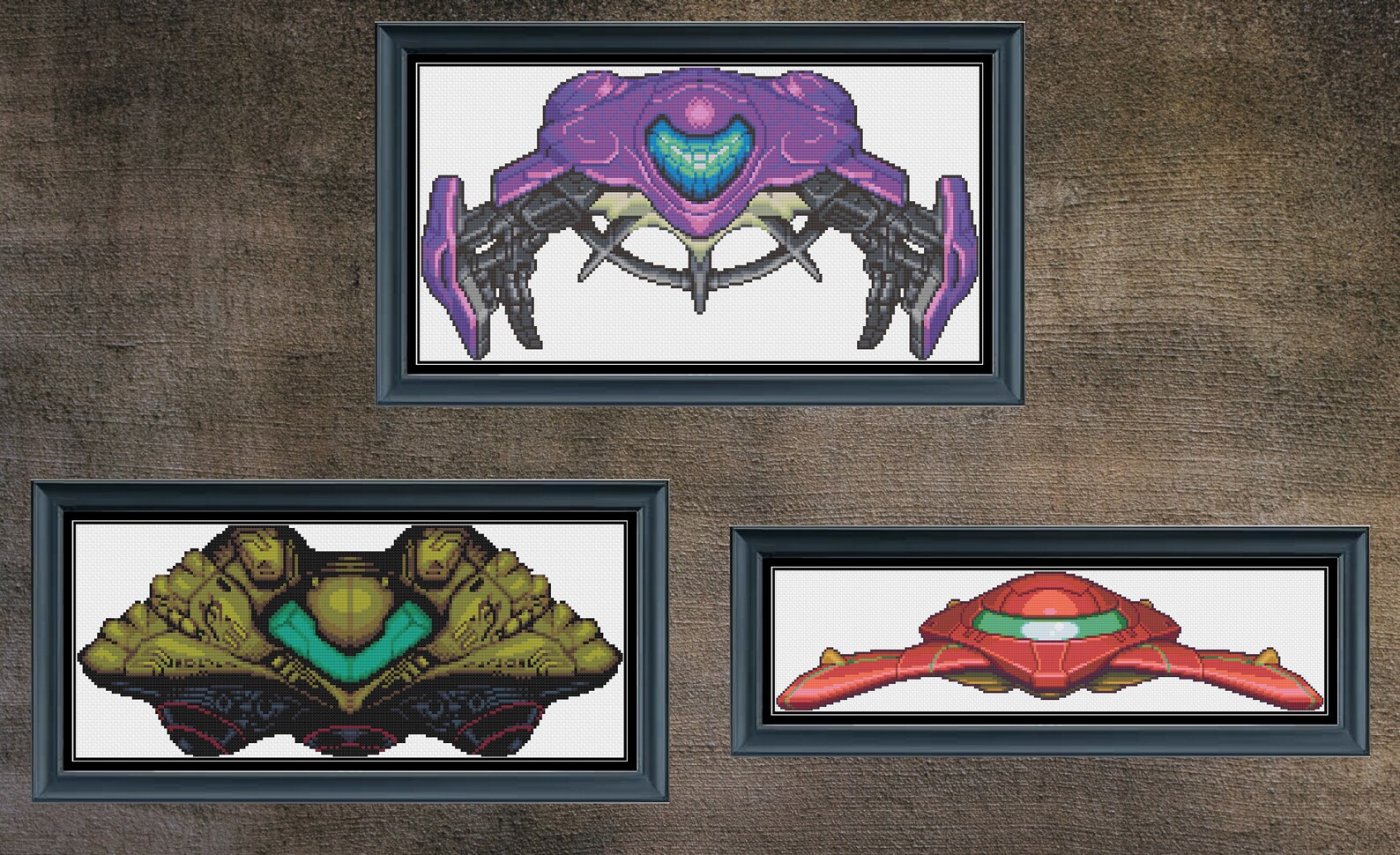 Metroid Cross Stitch Pattern Collection - Etsy