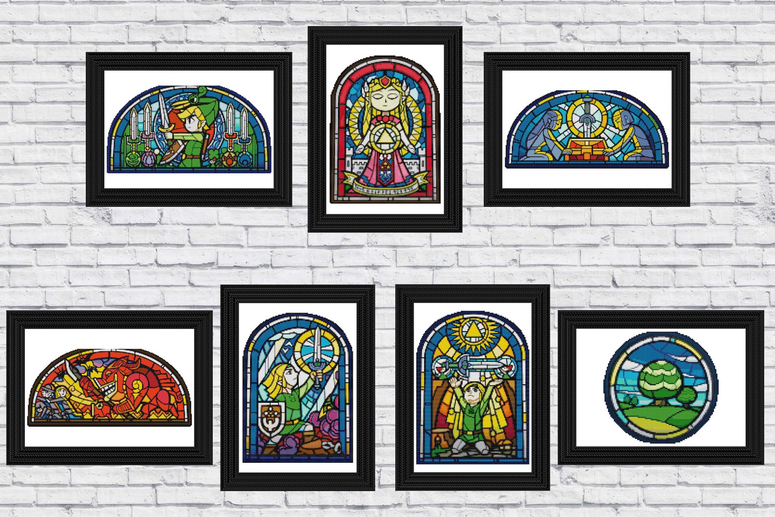 The Legend of Zelda Cross Stitch Pattern Collection - Etsy