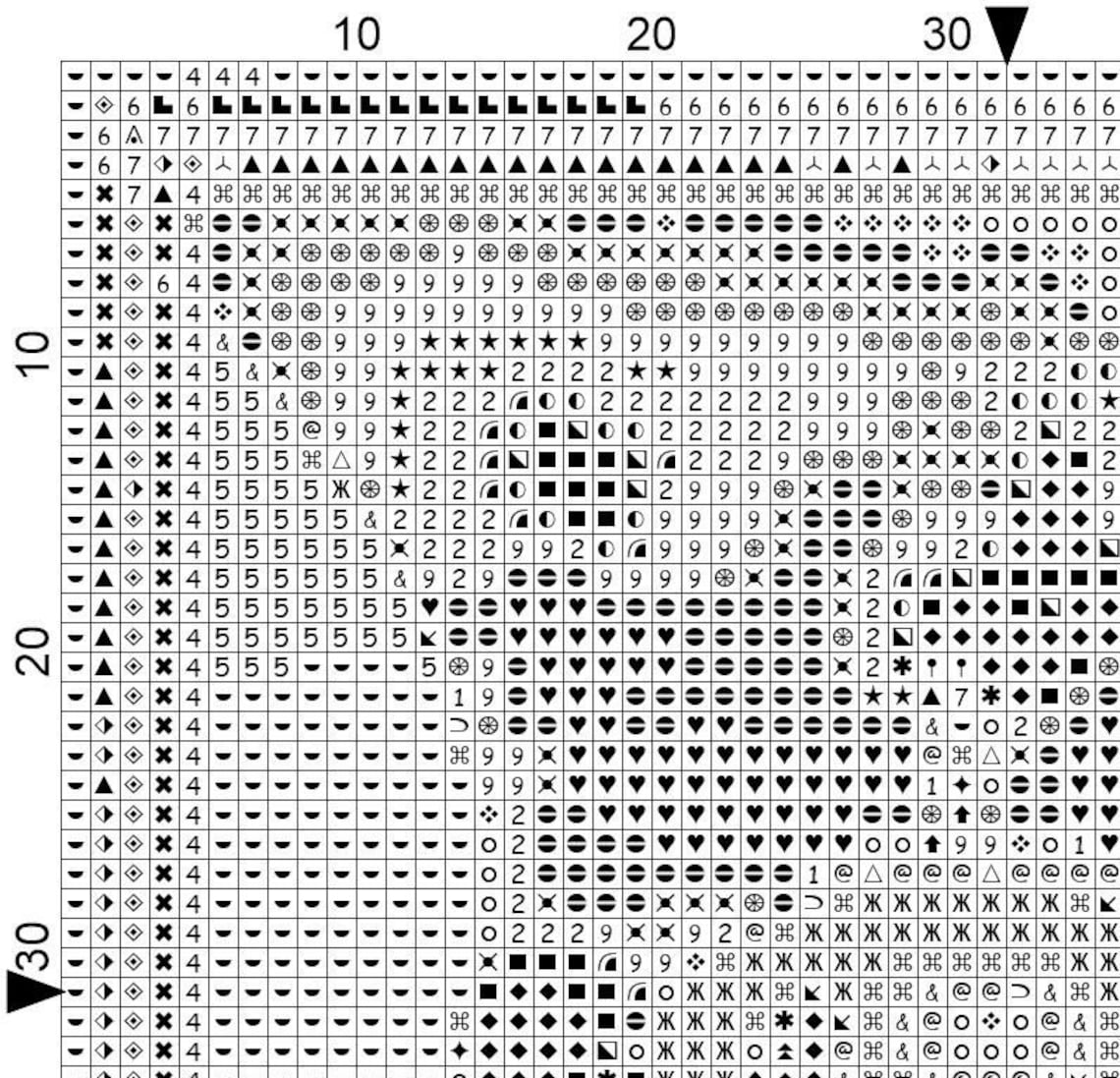 All Courses Super Mario 64 Paintings Cross Stitch Pattern | Etsy