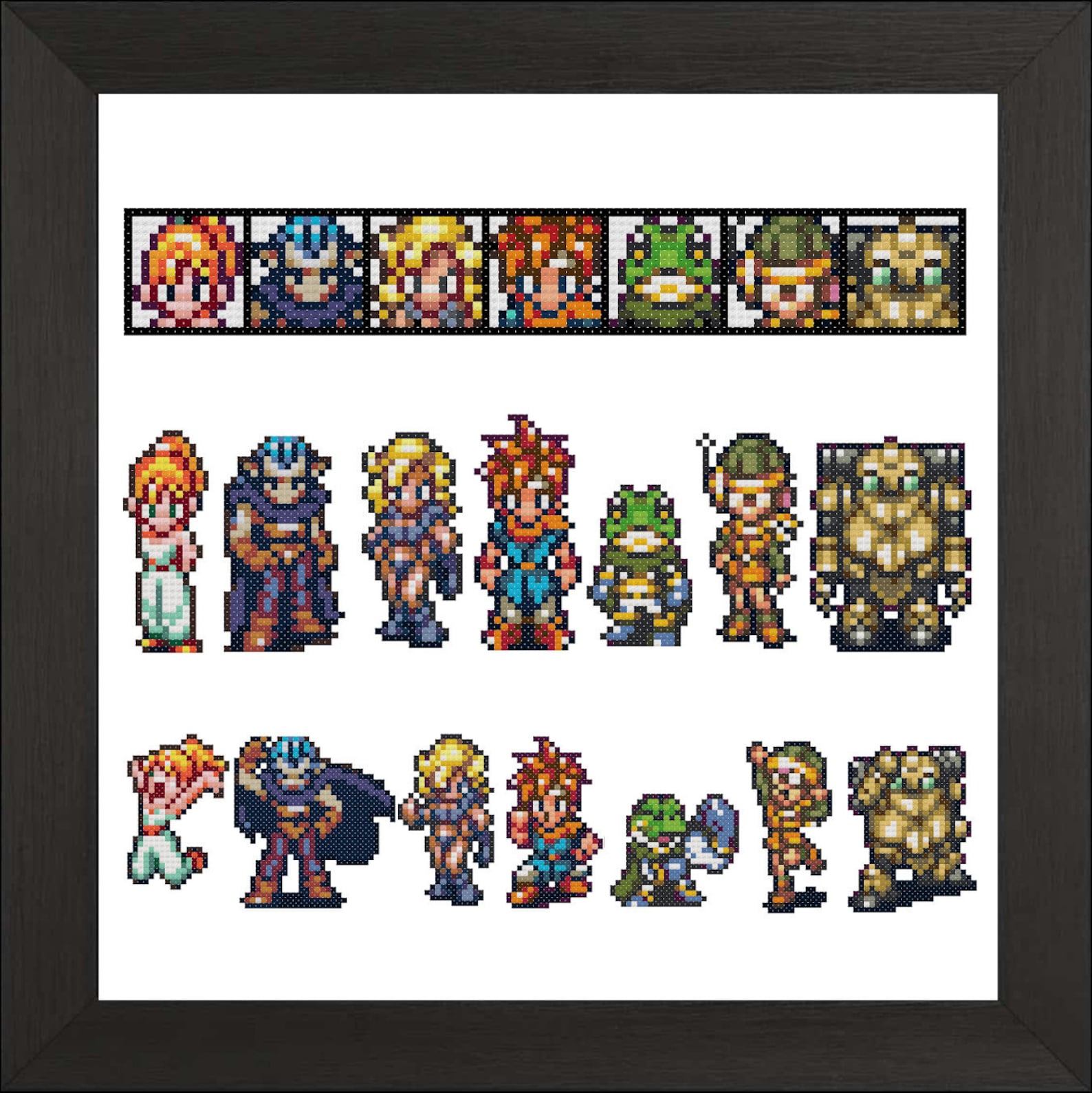 Chrono Trigger SNES Cross Stitch Pattern Collection - Etsy UK