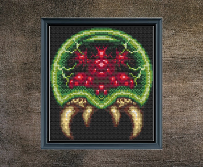 Metroid Cross Stitch Pattern Collection - Etsy
