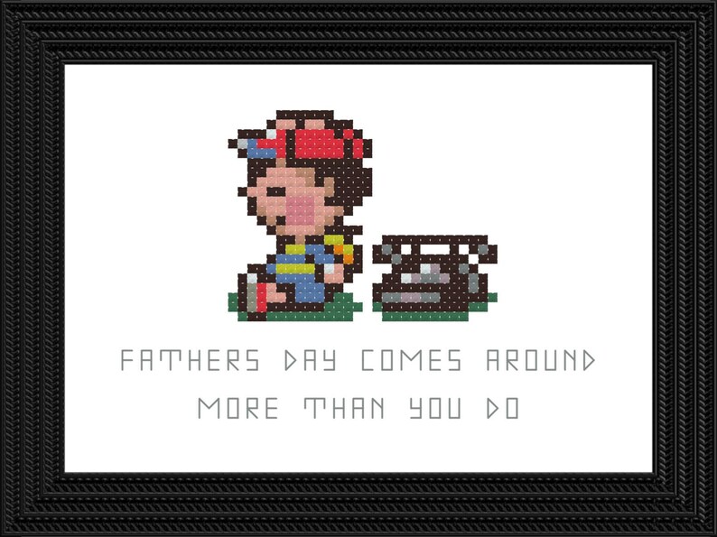 Earthbound Cross Stitch Pattern Collection - Etsy