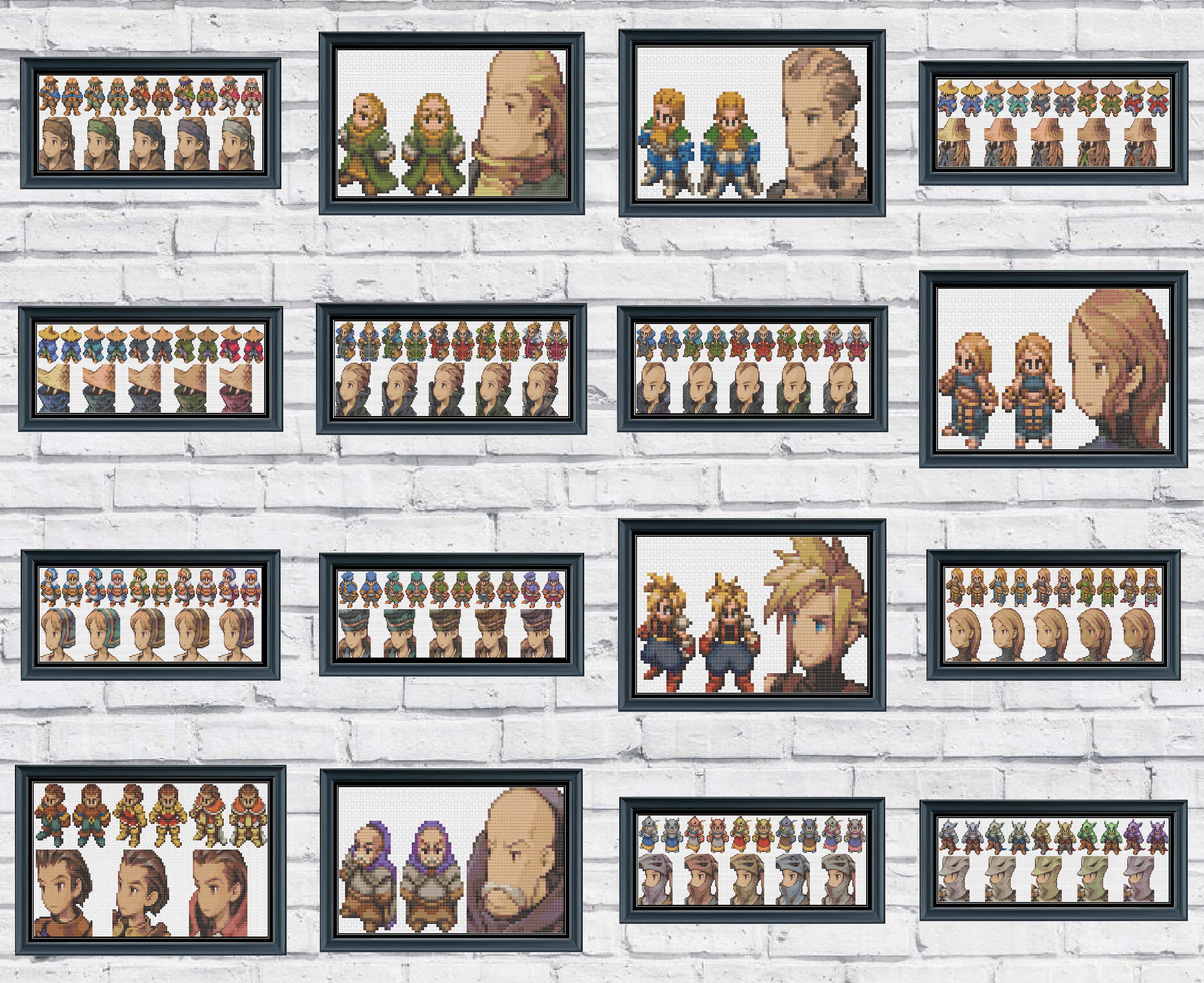 Final Fantasy Tactics Cross Stitch Pattern Collection - Etsy