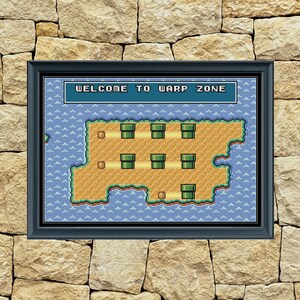 Super Mario Bros 3 All Maps Cross Stitch Pattern Collection - Etsy Canada