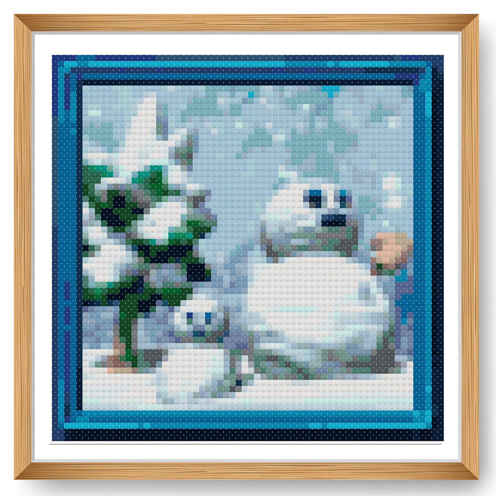 All Courses Super Mario 64 Paintings Cross Stitch Pattern | Etsy