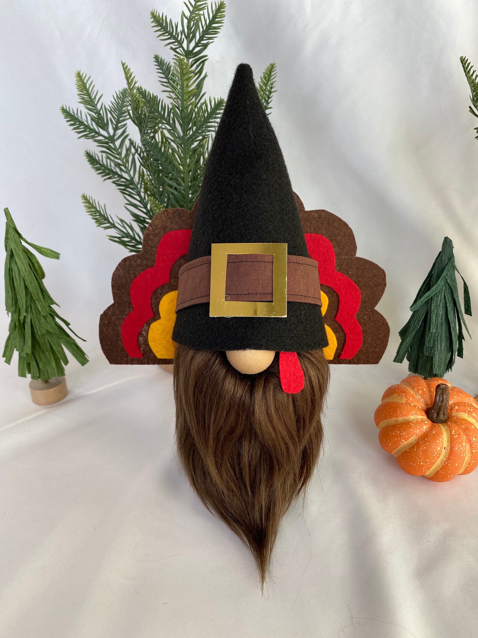 Thanksgiving Turkey Gnome Tomte Nisse Cute Farmhouse Fall | Etsy