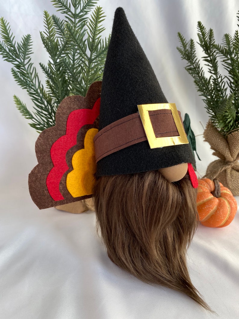 Thanksgiving Turkey Gnome Tomte Nisse Cute Farmhouse Fall | Etsy