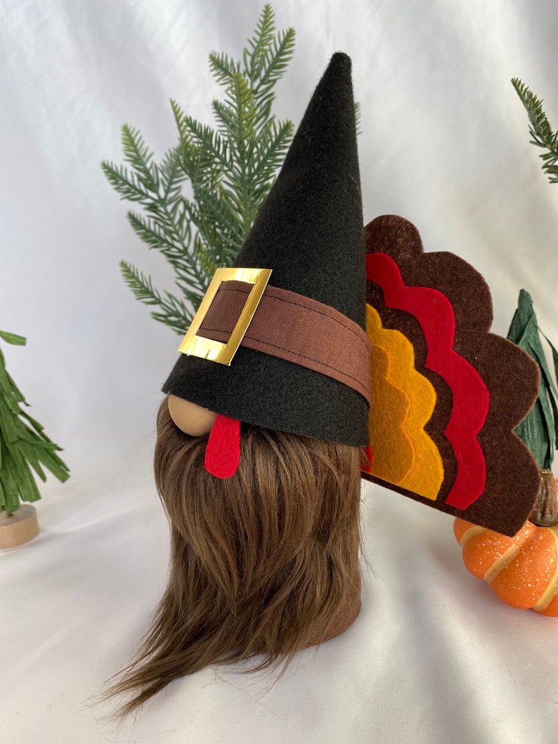 Thanksgiving Turkey Gnome Tomte Nisse Cute Farmhouse Fall | Etsy