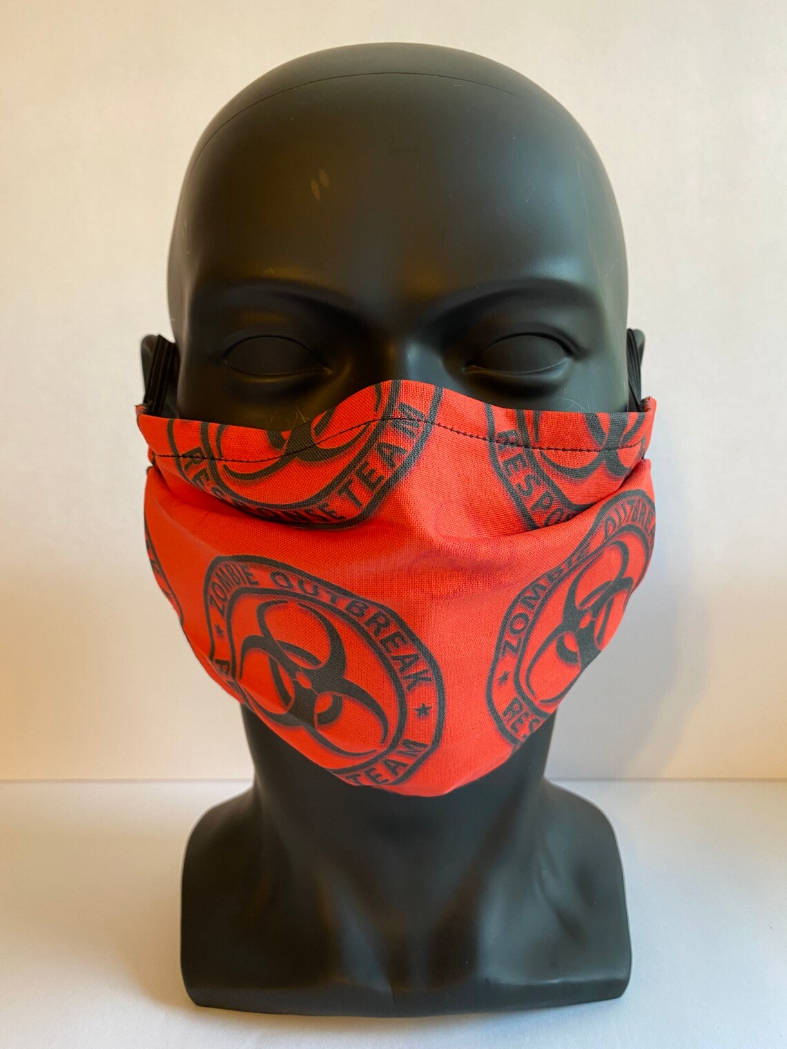 Zombie Apocalypse Outbreak Halloween Cotton Fabric Face Mask - Etsy