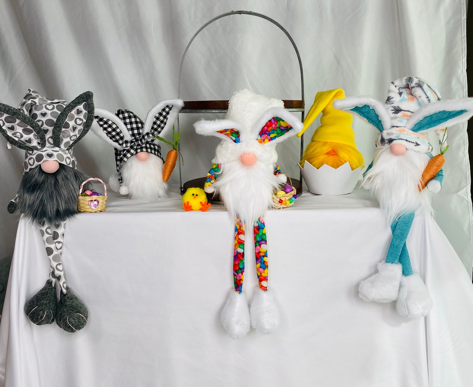 Mini Yellow Pom Pom Chick With Hand Sewn Eyes and Beak Cute - Etsy