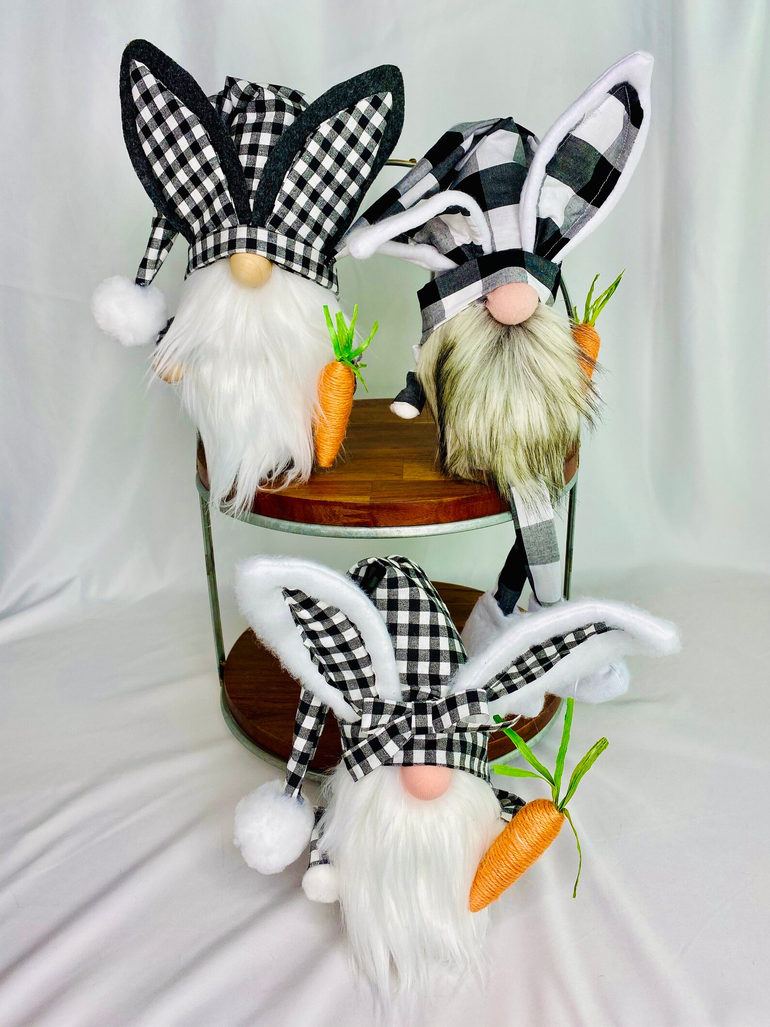 Easter Bunny Shelf Sitter Gnomes With Dangling Legs and Feet - Etsy