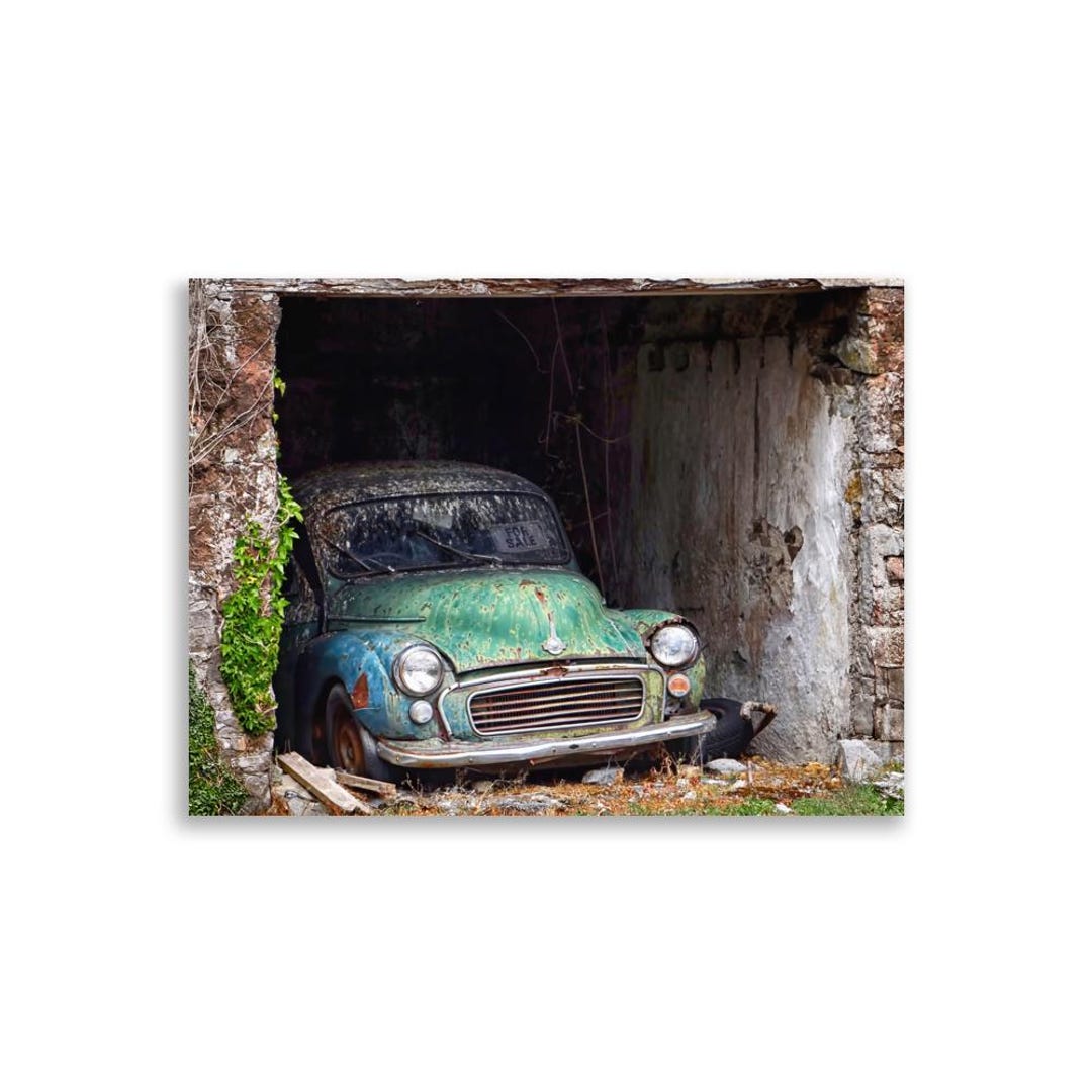 Rusty Morris Minor for Sale Art Photo Print Art Quality Giclee Print by ...
